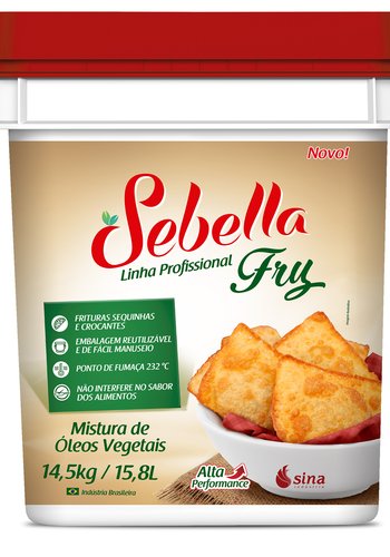 Óleo Vegetal Fry 14,5kg - Sebella